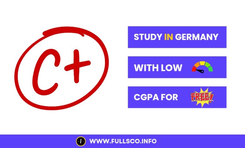 Study in Germany With Low CGPA (Experts Guide) – FULLSCO